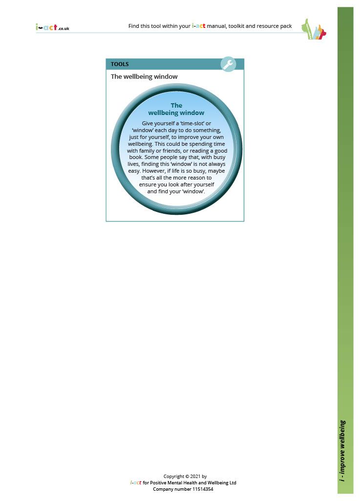 How to improve wellbeing with i-act course | Dr Peter J. Green posted ... How to improve wellbeing with i-act course | Dr Peter J. Green posted ...