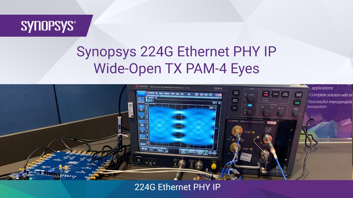 Yossi Yehiel on LinkedIn: Synopsys 224G Ethernet PHY IP Wide-Open TX ... Yossi Yehiel on LinkedIn: Synopsys 224G Ethernet PHY IP Wide-Open TX ...