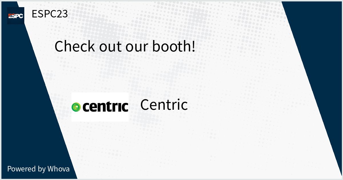 Rene Vlieger on LinkedIn: #espc23 #whova Rene Vlieger on LinkedIn: #espc23 #whova