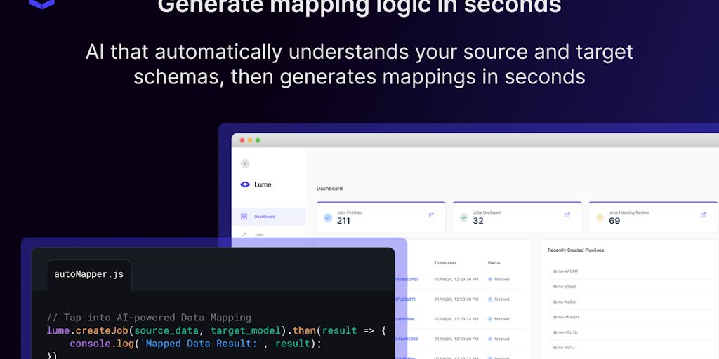 ☕️ 0xCAFE - Subscribe now 📨 on LinkedIn: Lume - Automate data mappings ... ☕️ 0xCAFE - Subscribe now 📨 on LinkedIn: Lume - Automate data mappings ...