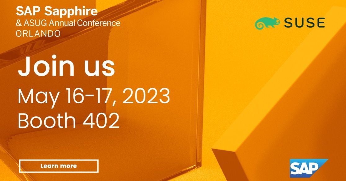Rania A. on LinkedIn: Cloud. Security. Automation. Join SUSE at SAP ... Rania A. on LinkedIn: Cloud. Security. Automation. Join SUSE at SAP ...