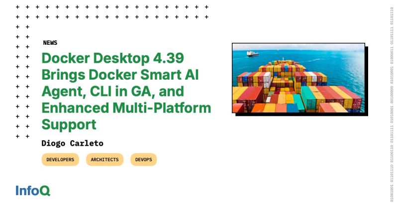 Docker Desktop 4.39: AI, Kubernetes, CLI, and more | InfoQ posted on ... Docker Desktop 4.39: AI, Kubernetes, CLI, and more | InfoQ posted on ...