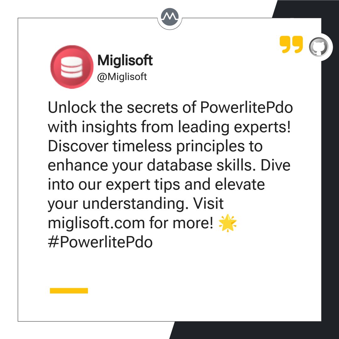 Miglisoft on LinkedIn: #powerlitepdo #databaseoperations #dataanalysis ... Miglisoft on LinkedIn: #powerlitepdo #databaseoperations #dataanalysis ...