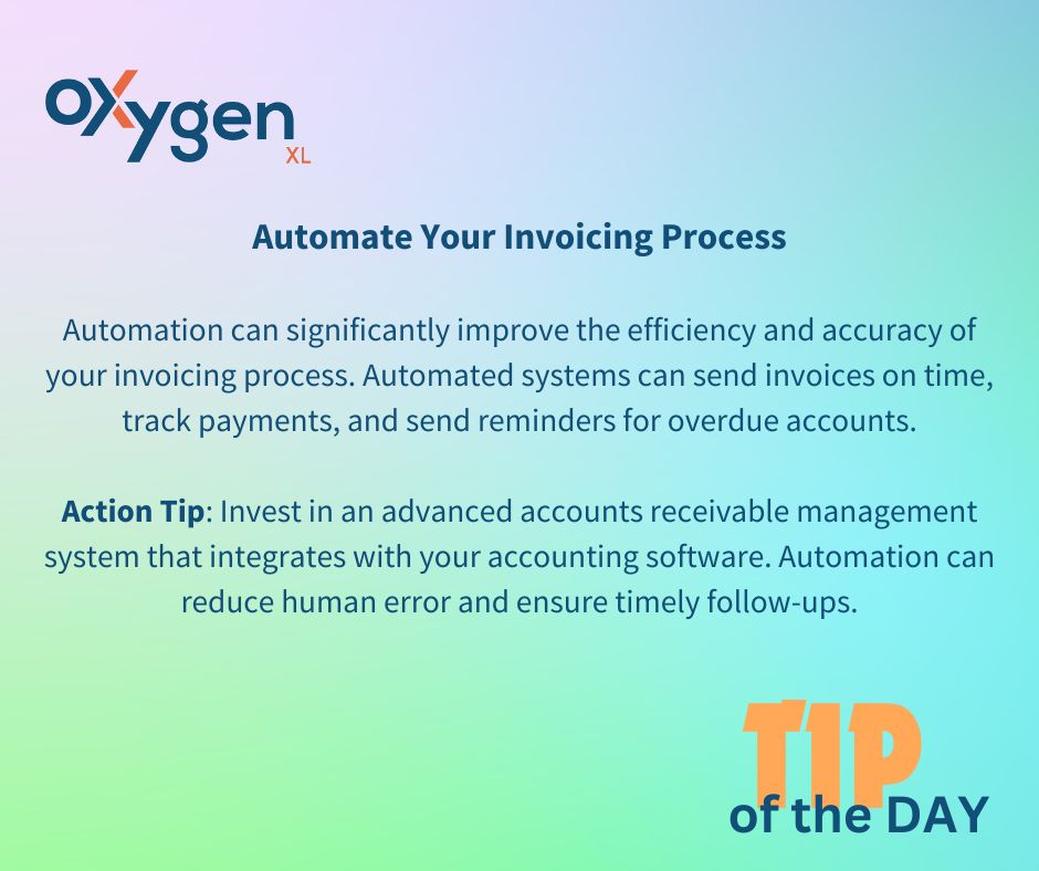 Oxygen XL on LinkedIn: Automating your invoicing process can save time ... Oxygen XL on LinkedIn: Automating your invoicing process can save time ...
