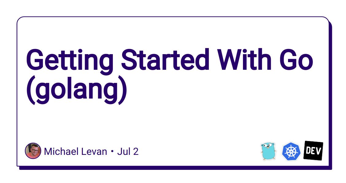 Michael Levan on LinkedIn: Getting Started With Go (golang) Michael Levan on LinkedIn: Getting Started With Go (golang)