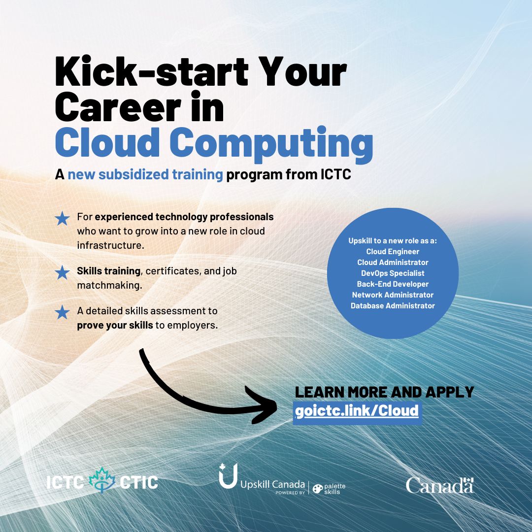 ICTC-CTIC on LinkedIn: 📈 Take your cloud career to the next level with ... ICTC-CTIC on LinkedIn: 📈 Take your cloud career to the next level with ...
