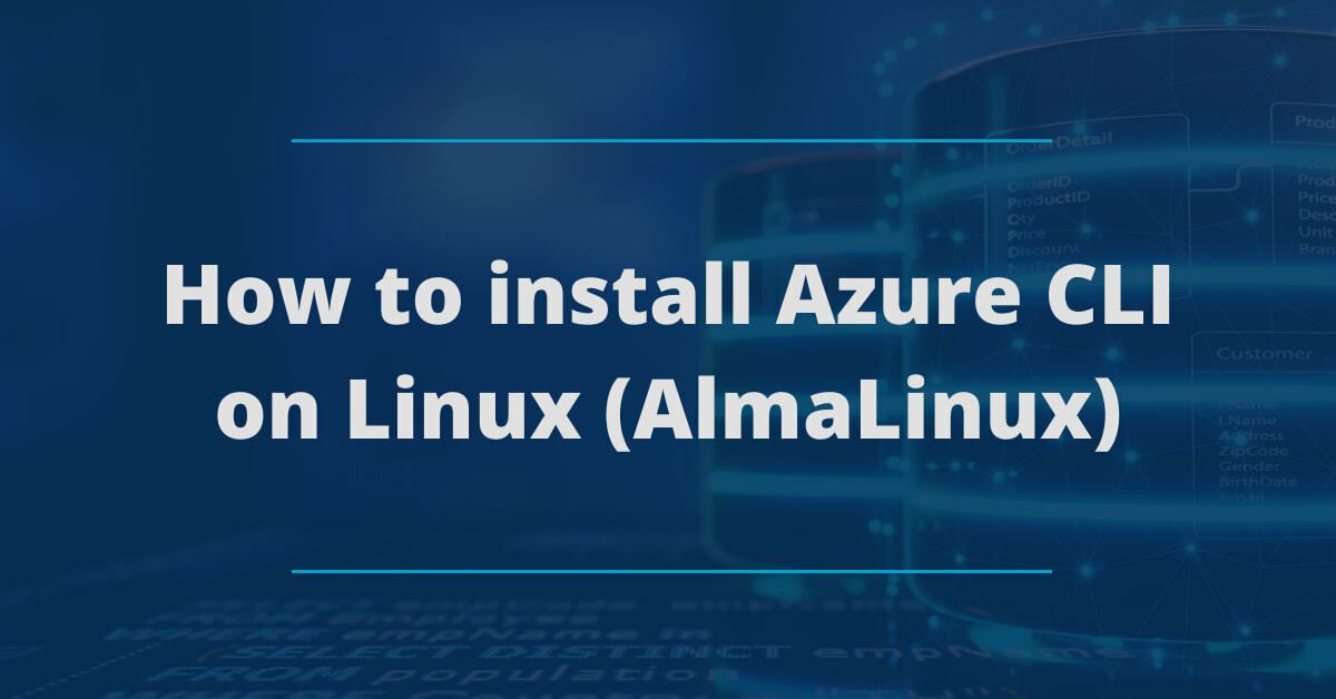 How to install Azure CLI on Linux | Amritha varshin posted on the topic ... How to install Azure CLI on Linux | Amritha varshin posted on the topic ...