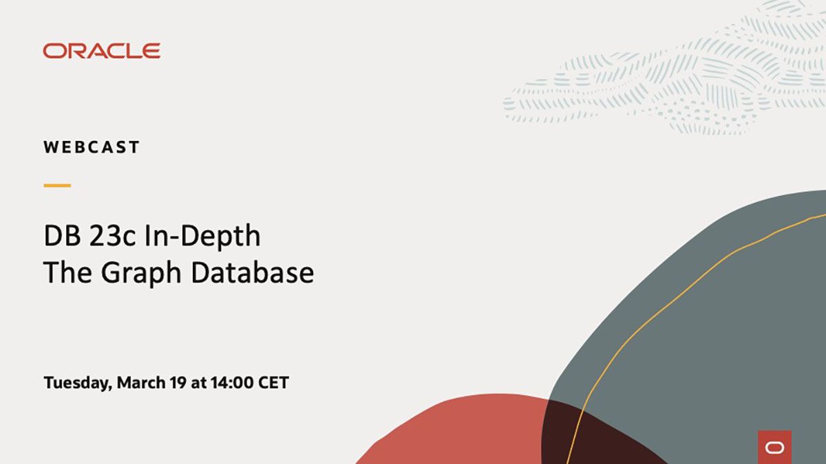 Learn about Oracle Database 23c graph capabilities | Eric Siglin posted ... Learn about Oracle Database 23c graph capabilities | Eric Siglin posted ...