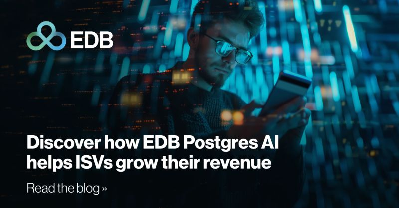 #edbpostgresai #justsolveitwithpostgres #isvs #revenuegrowth #postgres ... #edbpostgresai #justsolveitwithpostgres #isvs #revenuegrowth #postgres ...