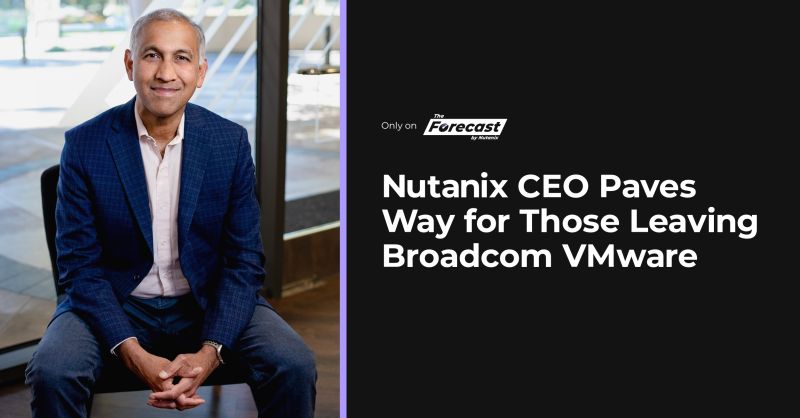 Nutanix CEO Explains How Customers Deal with Changes from Broadcom ... Nutanix CEO Explains How Customers Deal with Changes from Broadcom ...