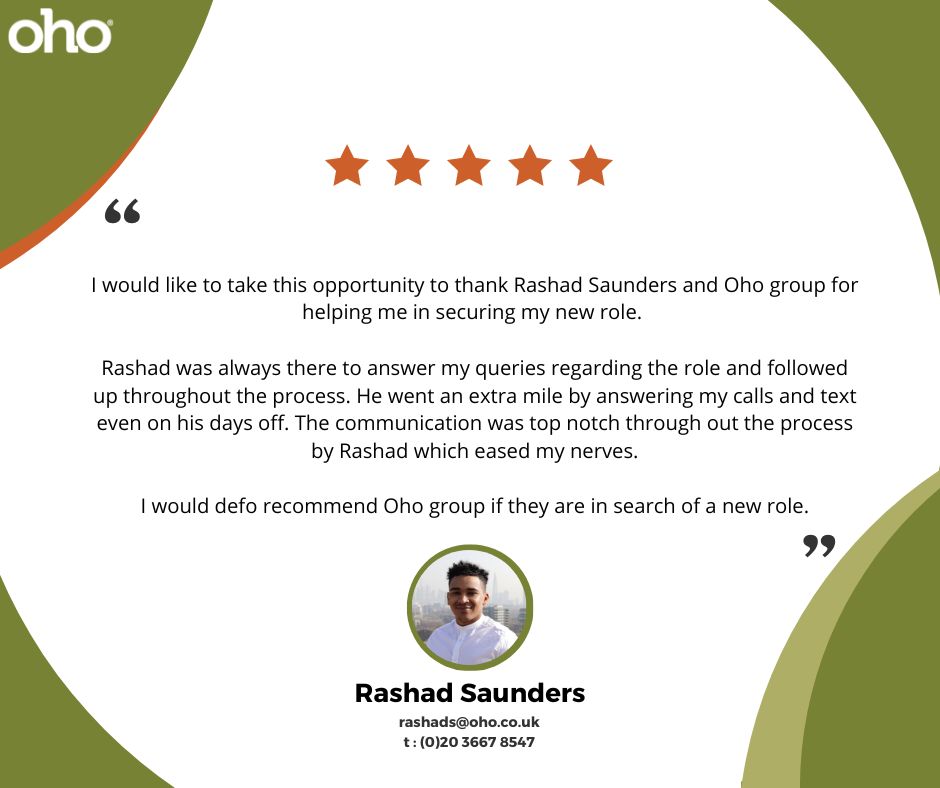 Oho Group Ltd on LinkedIn: #ohotribe #5starreview #congratulations Oho Group Ltd on LinkedIn: #ohotribe #5starreview #congratulations