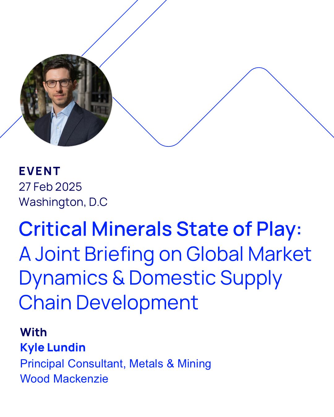We are delighted to share that Kyle Lundin, our Principal Consultant ... We are delighted to share that Kyle Lundin, our Principal Consultant ...
