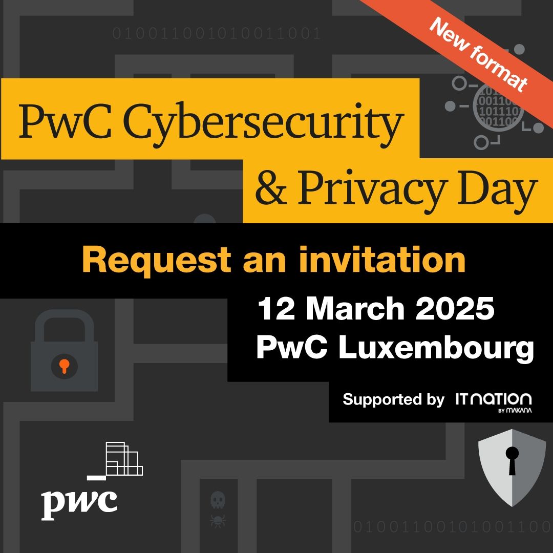 PwC Cybersecurity & Privacy Day | Thierry Kremser PwC Cybersecurity & Privacy Day | Thierry Kremser