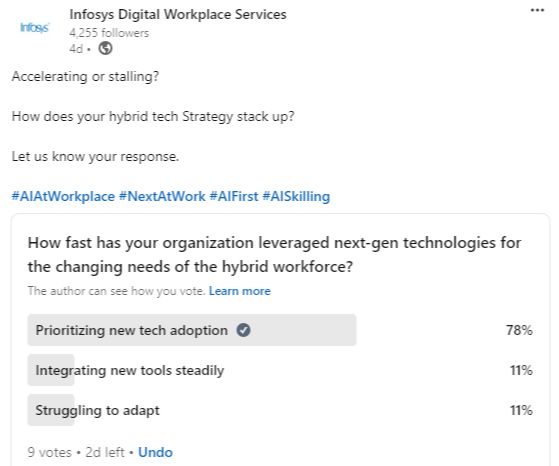 Daniel Chaparro on LinkedIn: Infosys Digital Workplace Services on ... Daniel Chaparro on LinkedIn: Infosys Digital Workplace Services on ...