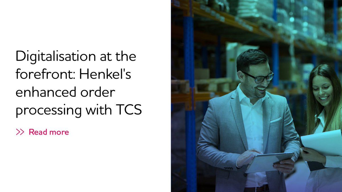Pradeep Devalla on LinkedIn: TCS Helps Henkel Implement a Digital Order ... Pradeep Devalla on LinkedIn: TCS Helps Henkel Implement a Digital Order ...