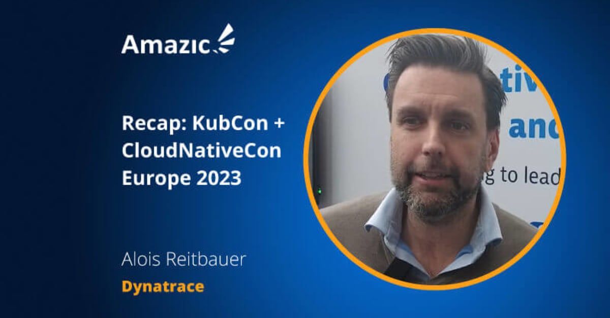 Amazic on LinkedIn: Recap KubeCon + CloudNativeCon Europe 2023 with ... Amazic on LinkedIn: Recap KubeCon + CloudNativeCon Europe 2023 with ...