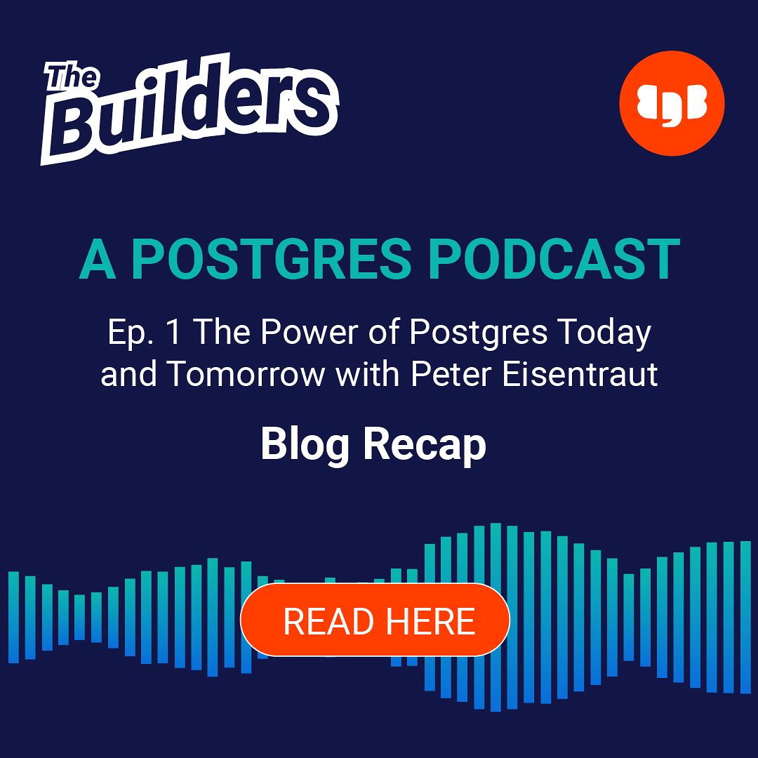 Behshad Behnam on LinkedIn: #postgres #thebuilders #postgrespodcast Behshad Behnam on LinkedIn: #postgres #thebuilders #postgrespodcast