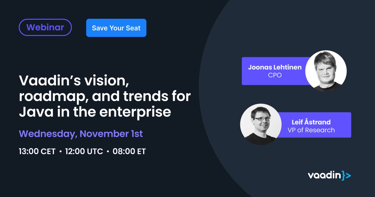 Join us on November 1st for a webinar with our Chief Product Officer ... Join us on November 1st for a webinar with our Chief Product Officer ...