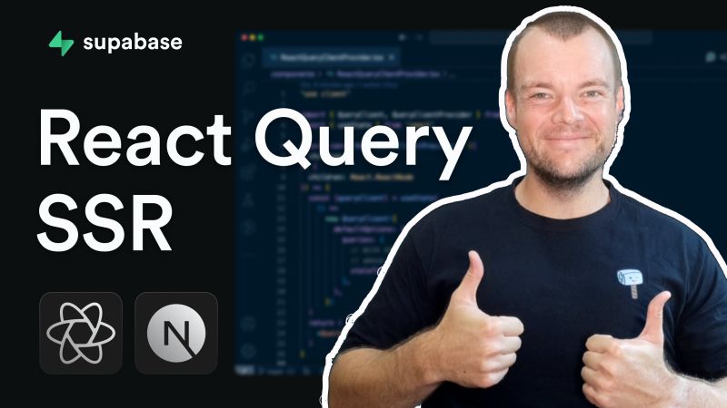 Supabase on LinkedIn: In part two of our React Query video series we ... Supabase on LinkedIn: In part two of our React Query video series we ...