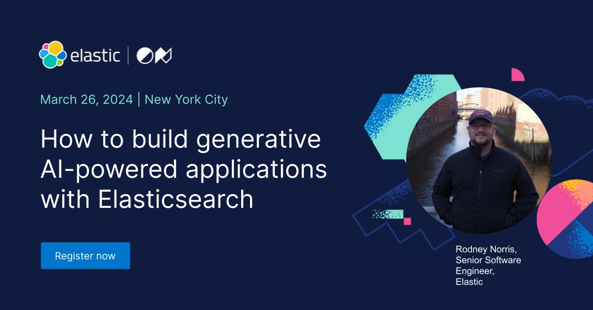 Patrick D. on LinkedIn: ElasticON Tour New York City Patrick D. on LinkedIn: ElasticON Tour New York City
