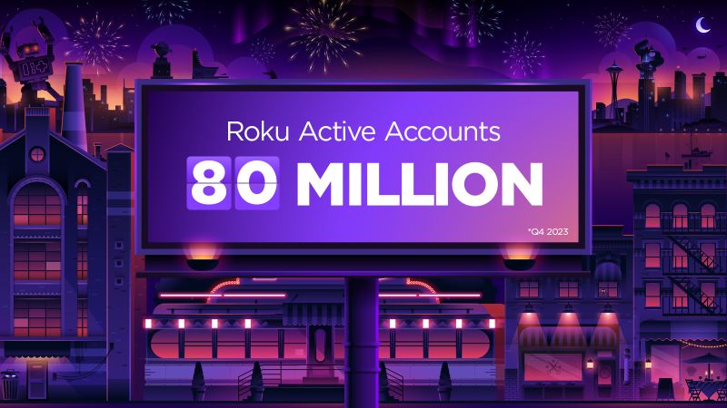 Roku surpasses 80 million active accounts | The Digital TV Consultancy ... Roku surpasses 80 million active accounts | The Digital TV Consultancy ...