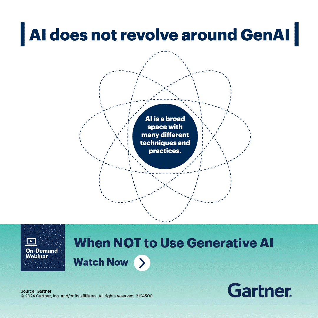 José Roberto Shiota on LinkedIn: When NOT to Use Generative AI José Roberto Shiota on LinkedIn: When NOT to Use Generative AI