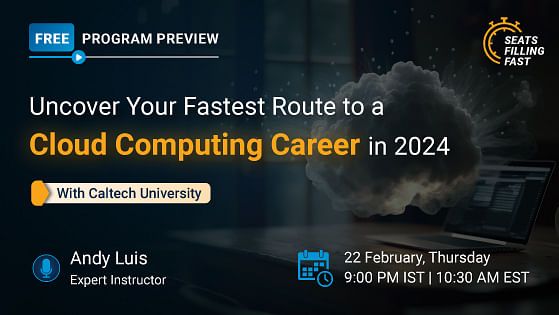 Kudos Job! on LinkedIn: Webinar: Fast Track to Cloud Computing Career ... Kudos Job! on LinkedIn: Webinar: Fast Track to Cloud Computing Career ...