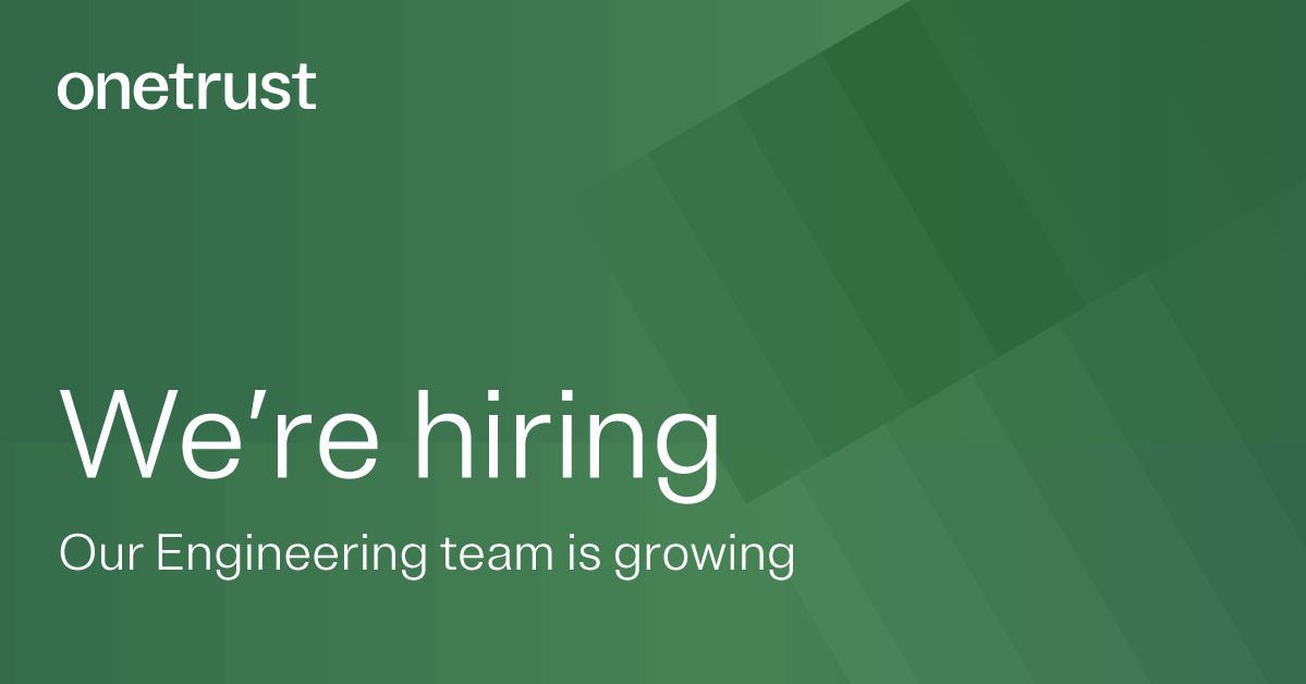 Emily (Knopf) King on LinkedIn: Big News! The OneTrust Engineering team ... Emily (Knopf) King on LinkedIn: Big News! The OneTrust Engineering team ...