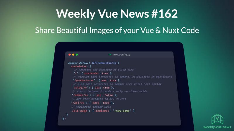 Michael Hoffmann on LinkedIn: Weekly Vue News #162 - Share Beautiful ... Michael Hoffmann on LinkedIn: Weekly Vue News #162 - Share Beautiful ...