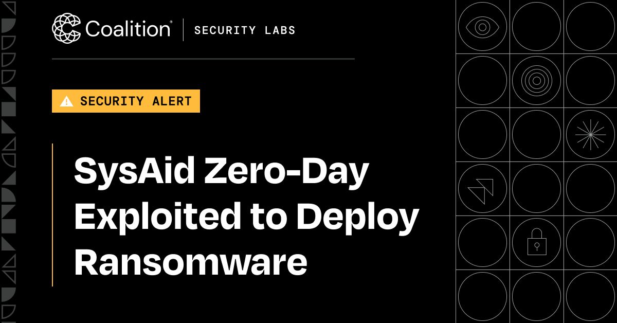 SysAid Zero-Day Exploited to Deploy Ransomware | Josh Roberts SysAid Zero-Day Exploited to Deploy Ransomware | Josh Roberts
