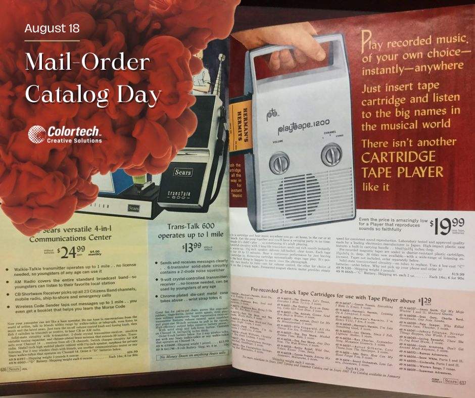 Colortech Inc. Creative Solutions on LinkedIn: Mail-Order Catalog Day ... Colortech Inc. Creative Solutions on LinkedIn: Mail-Order Catalog Day ...