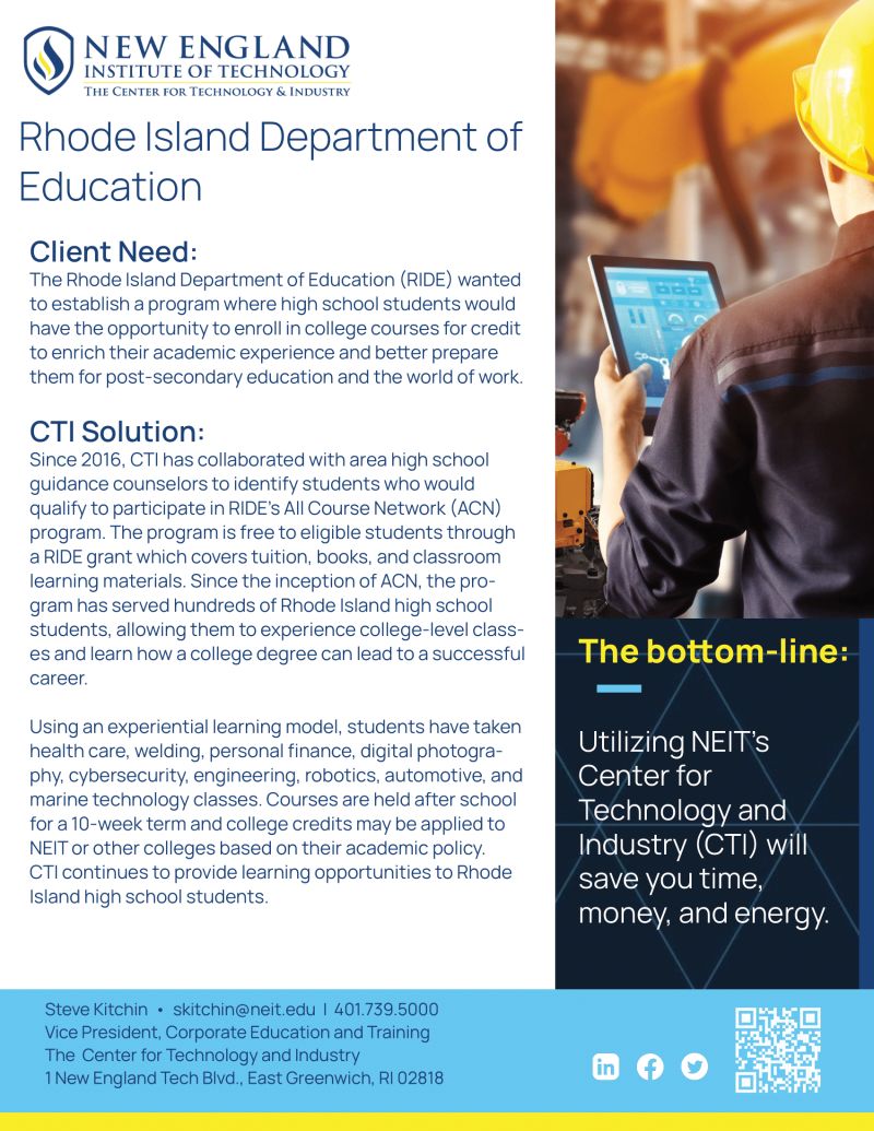 Center for Technology & Industry at NEIT on LinkedIn: #ride #cti #neit ... Center for Technology & Industry at NEIT on LinkedIn: #ride #cti #neit ...