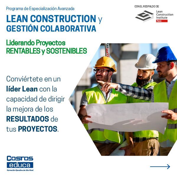 Curso LEAN CONSTRUCTION y GESTIÓN COLABORATIVA | Lean Construction ... Curso LEAN CONSTRUCTION y GESTIÓN COLABORATIVA | Lean Construction ...