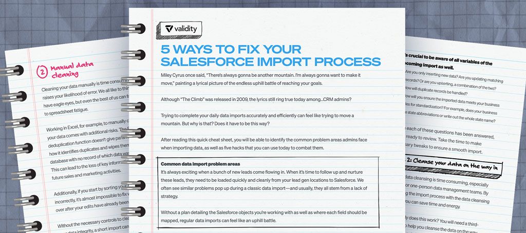 Validity Inc. on LinkedIn: Struggling with messy Salesforce data ... Validity Inc. on LinkedIn: Struggling with messy Salesforce data ...