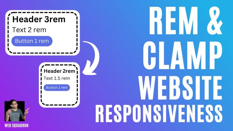 Imran Siddiq on LinkedIn: Using REM and Clamp to build BETTER Website ... Imran Siddiq on LinkedIn: Using REM and Clamp to build BETTER Website ...