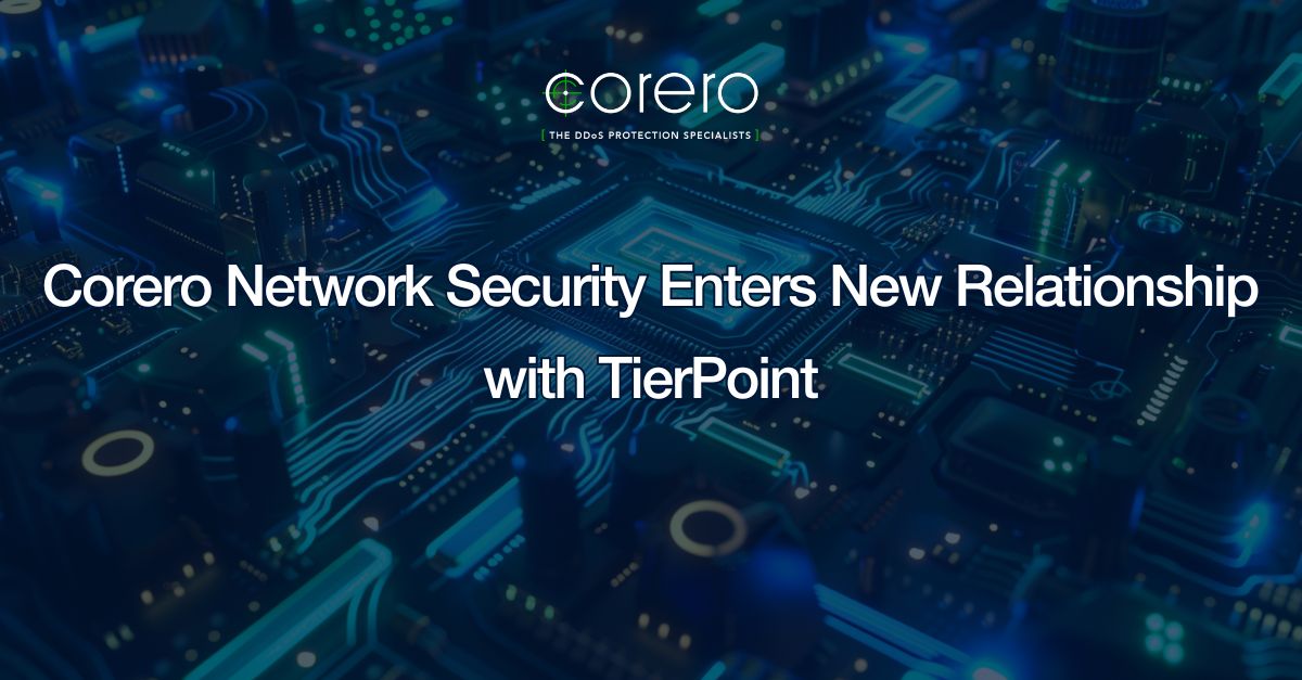 Corero Enters New Relationship with TierPoint | Corero Network Security ... Corero Enters New Relationship with TierPoint | Corero Network Security ...
