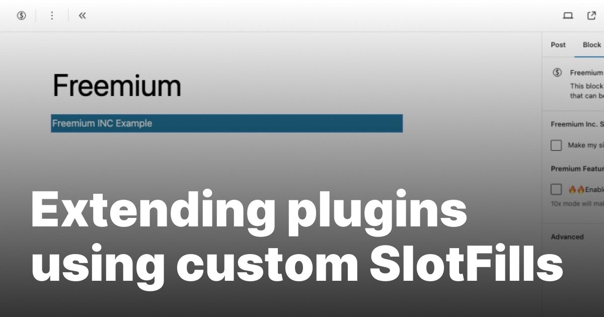 Courtney Robertson on LinkedIn: Extending plugins using custom SlotFills Courtney Robertson on LinkedIn: Extending plugins using custom SlotFills