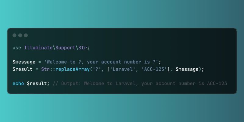Laravel News on LinkedIn: Mastering Dynamic String Manipulation with ... Laravel News on LinkedIn: Mastering Dynamic String Manipulation with ...