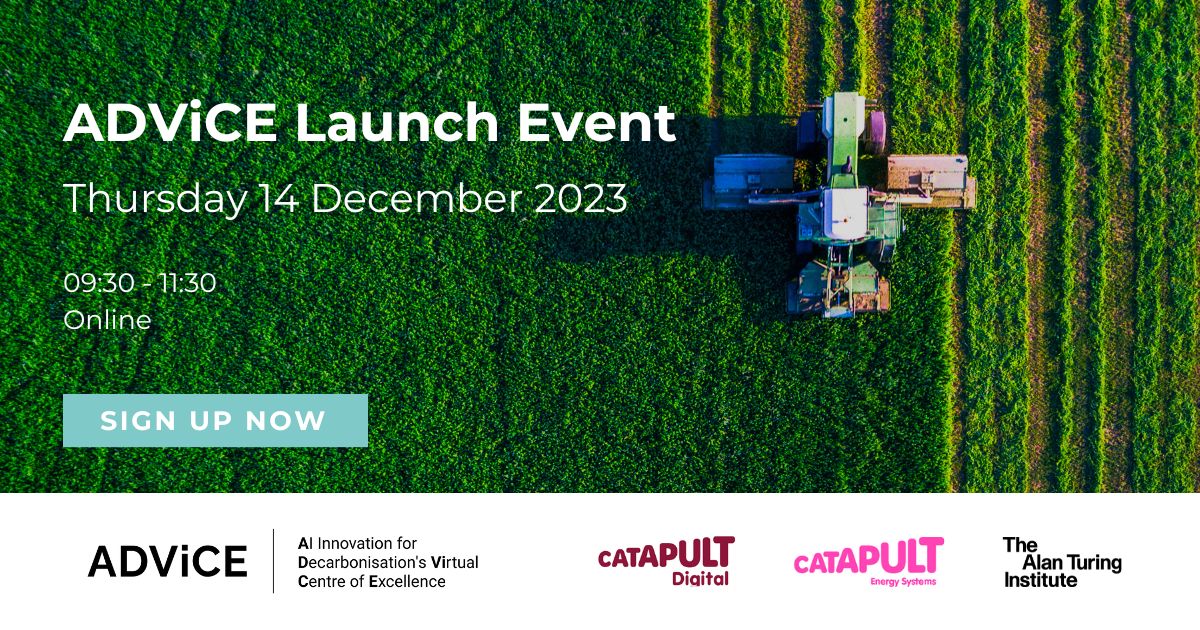 Digital Catapult on LinkedIn: #advicelaunch #aifordecarbonisation Digital Catapult on LinkedIn: #advicelaunch #aifordecarbonisation