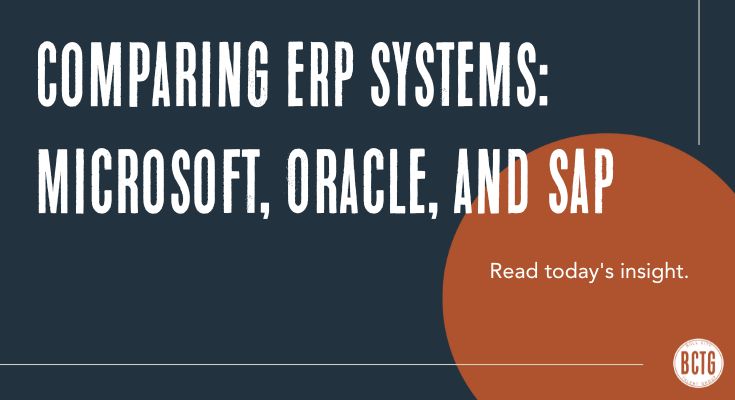Comparing ERP systems by SAP, Microsoft, Oracle | Chris Karaces posted ... Comparing ERP systems by SAP, Microsoft, Oracle | Chris Karaces posted ...