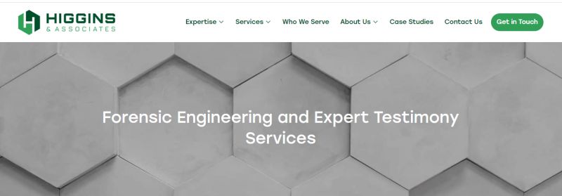 HIGGINS & ASSOCIATES offers forensic engineering and architecture ... HIGGINS & ASSOCIATES offers forensic engineering and architecture ...
