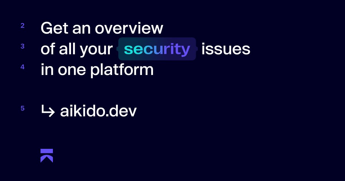 Aikido Security on LinkedIn: Setting up feature branch scanning ... Aikido Security on LinkedIn: Setting up feature branch scanning ...