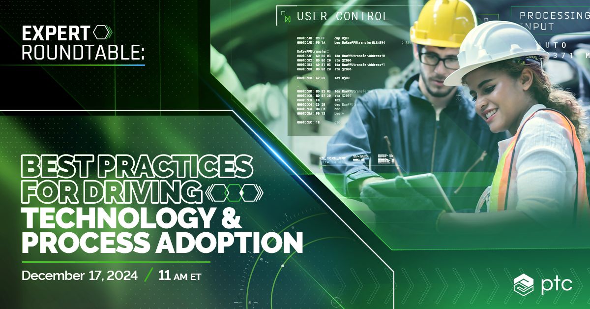 Oliver Boehm on LinkedIn: Webinar | PLM Change Management | PTC Oliver Boehm on LinkedIn: Webinar | PLM Change Management | PTC
