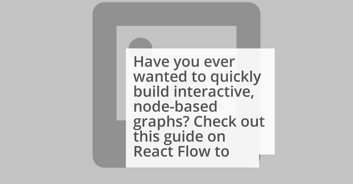 React Jobs on LinkedIn: React Flow Builds Interactive Node-Based Graphs React Jobs on LinkedIn: React Flow Builds Interactive Node-Based Graphs