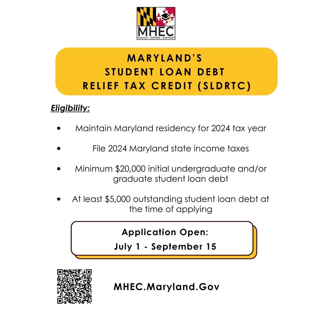 Comptroller of Maryland on LinkedIn: Don't miss out on student loan ... Comptroller of Maryland on LinkedIn: Don't miss out on student loan ...