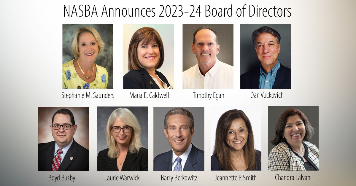 NASBA on LinkedIn: NASBA Announces 2023-24 Board of Directors- NASBA ... NASBA on LinkedIn: NASBA Announces 2023-24 Board of Directors- NASBA ...