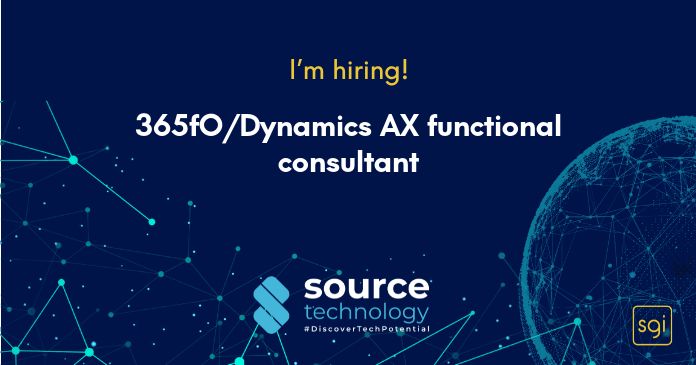 Job opening: 365fO/Dynamics AX functional consultant in Belgium ... Job opening: 365fO/Dynamics AX functional consultant in Belgium ...