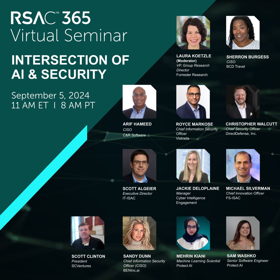 RSA Conference on LinkedIn: RSAC 365 Virtual Seminar: Intersection of ... RSA Conference on LinkedIn: RSAC 365 Virtual Seminar: Intersection of ...