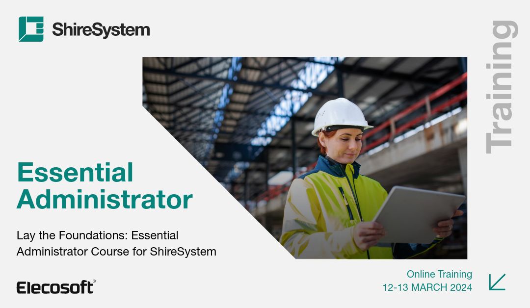 Learn ShireSystem basics with our course | Elecosoft posted on the ... Learn ShireSystem basics with our course | Elecosoft posted on the ...