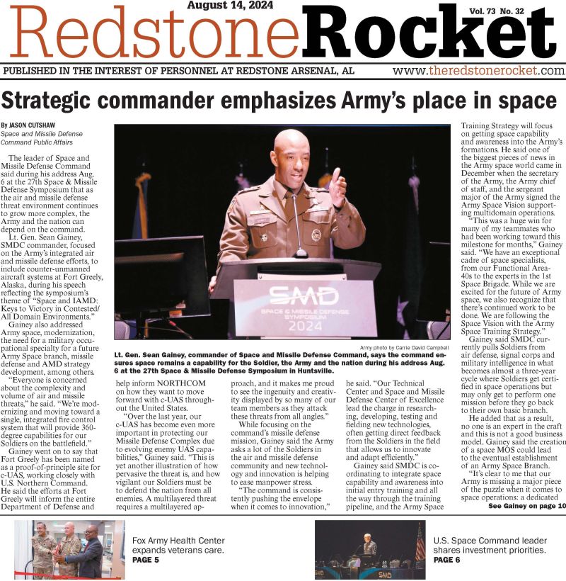 The Redstone Rocket on LinkedIn: #army #redstonearsenal #huntsville # ... The Redstone Rocket on LinkedIn: #army #redstonearsenal #huntsville # ...